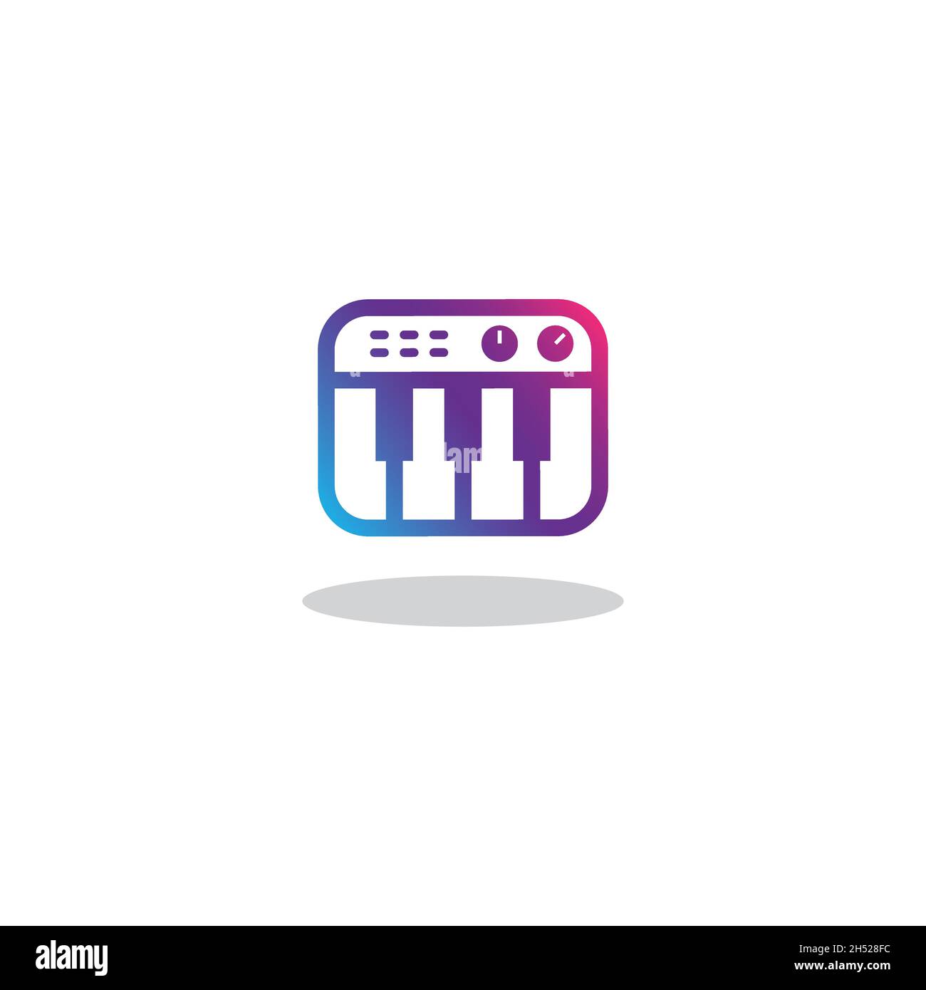vector, illustrations. equalizer logo with cool and simple style. music ...
