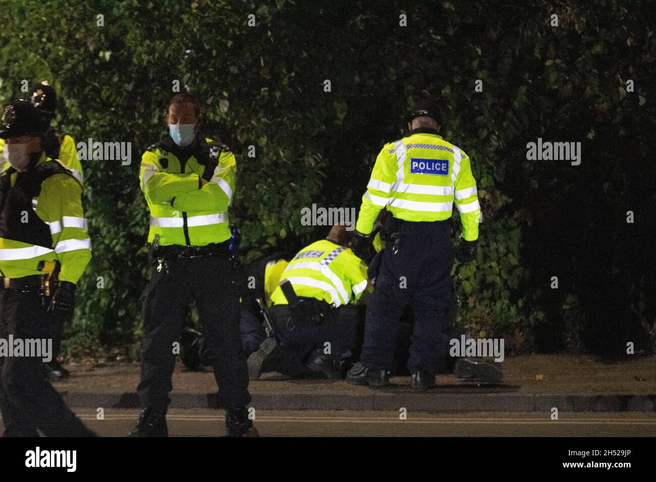 Sussex Police have made six arrests. Lewes Bonfire celebrations 2021 ...