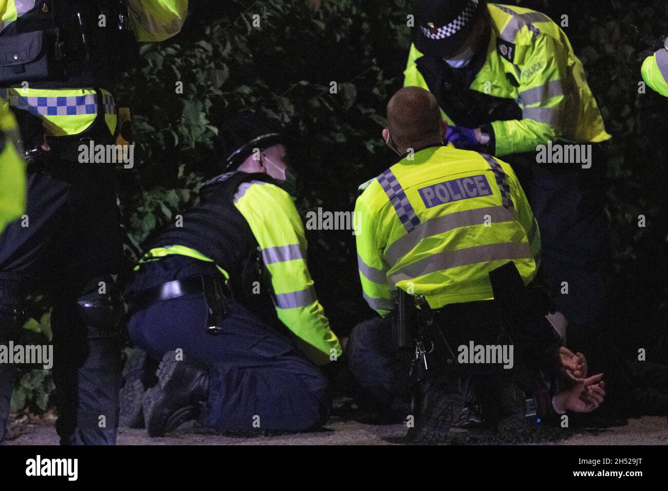 Sussex Police have made six arrests. Lewes Bonfire celebrations 2021 ...