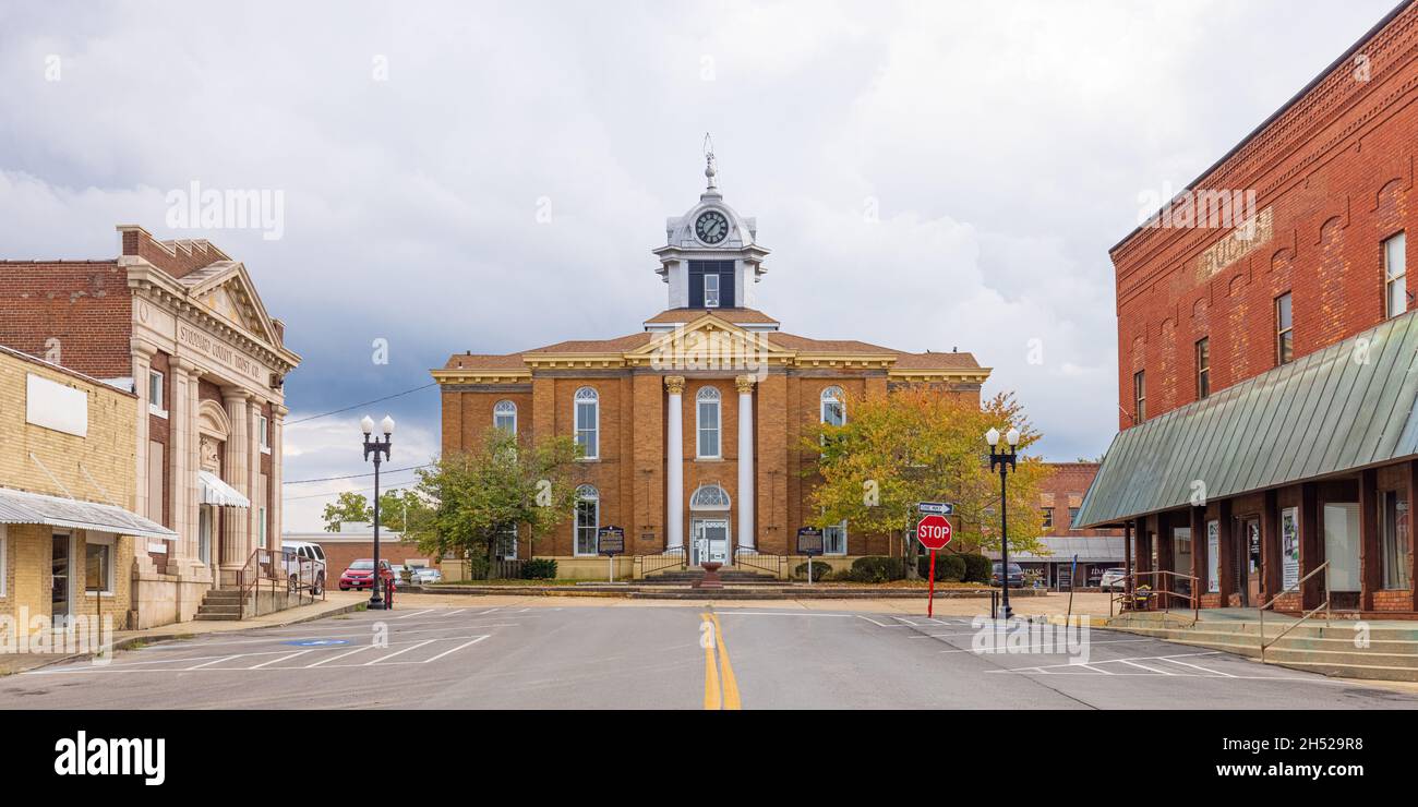 Bloomfield, Missouri, USA - October 1, 2021: The Stoddard County ...