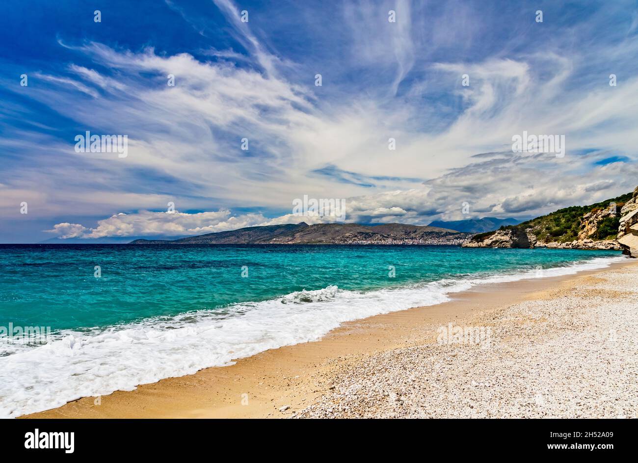 Saranda to corfu hi-res stock photography and images - Alamy