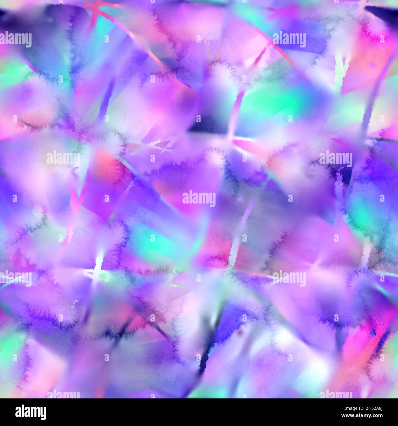 Seamless watercolor wash painting pattern swatch for surface print ...