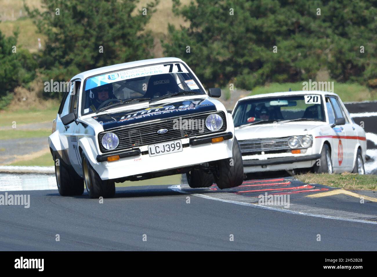 #71 Ford Escort RS 2000 MK2, Group 4, driven by Derek Cecil racing at ...