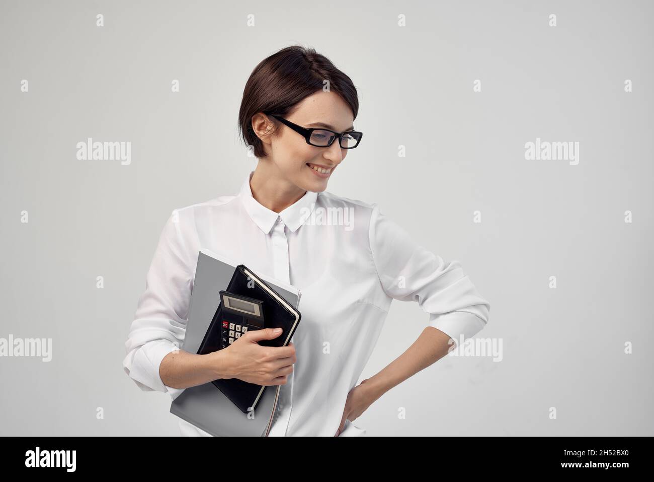 female manager Secretary office executive Studio Lifestyle Stock Photo ...