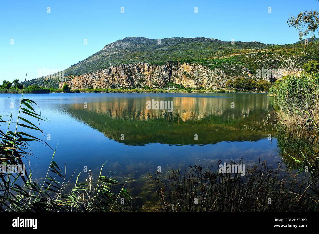 Kaiafas or Thermal Springs of Kaiafas, spa in the municipality of ...
