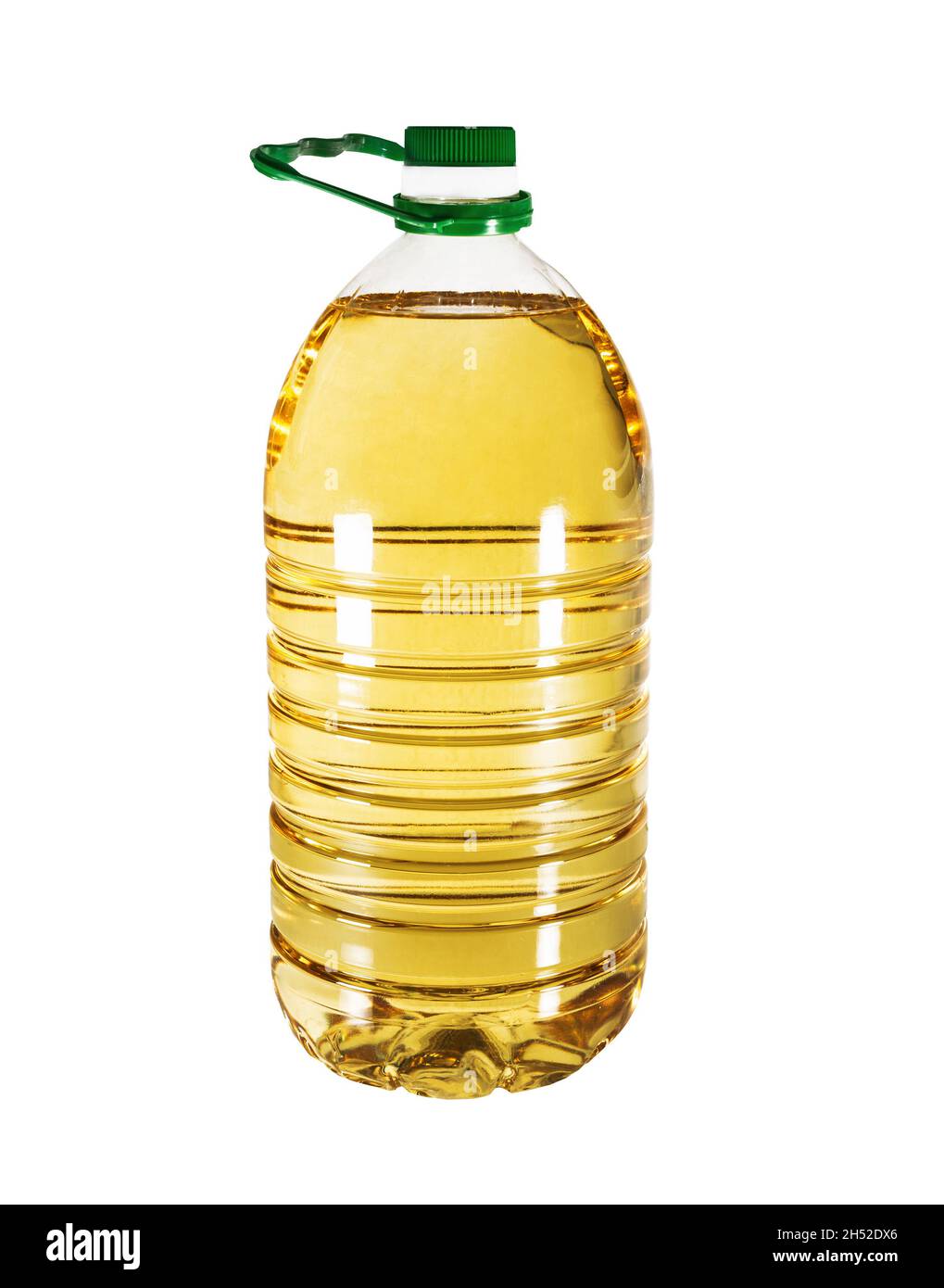 Big plastic bottle of vegetable oil isolated on white background Stock ...