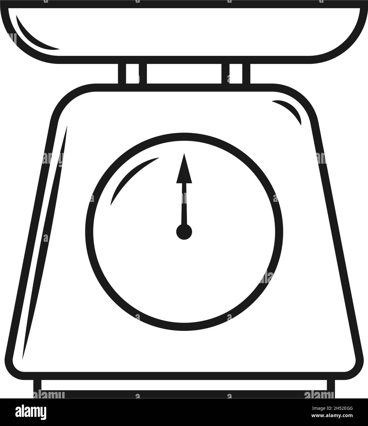 Measuring instrument balance scales Black and White Stock Photos ...