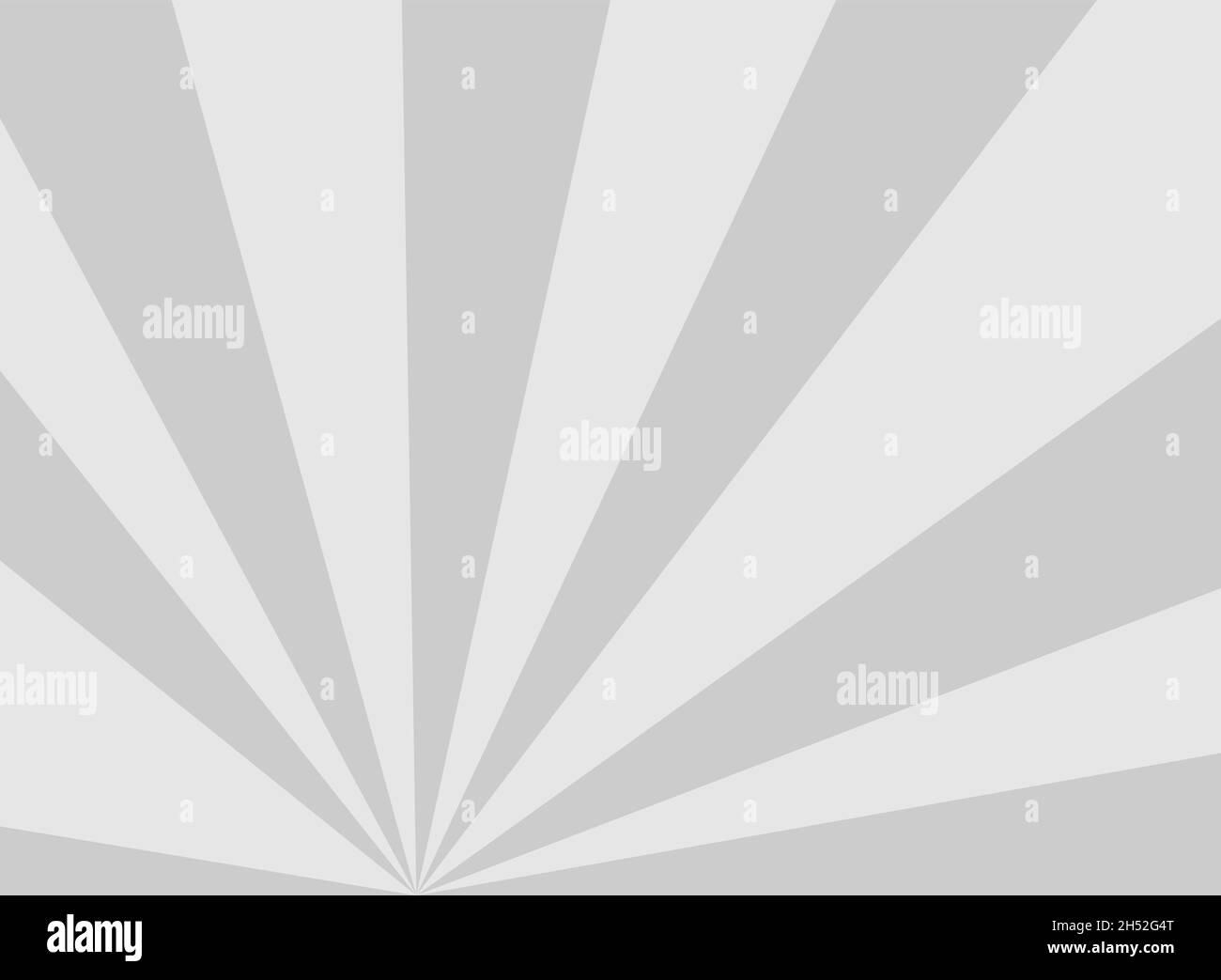 Sunlight rays horizontal background. White and grey color burst ...