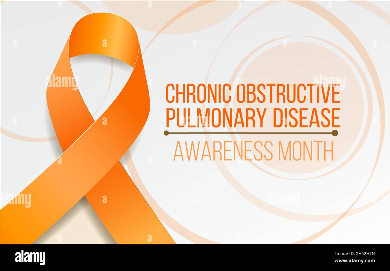 Chronic obstructive pulmonary disease COPD awareness month concept ...