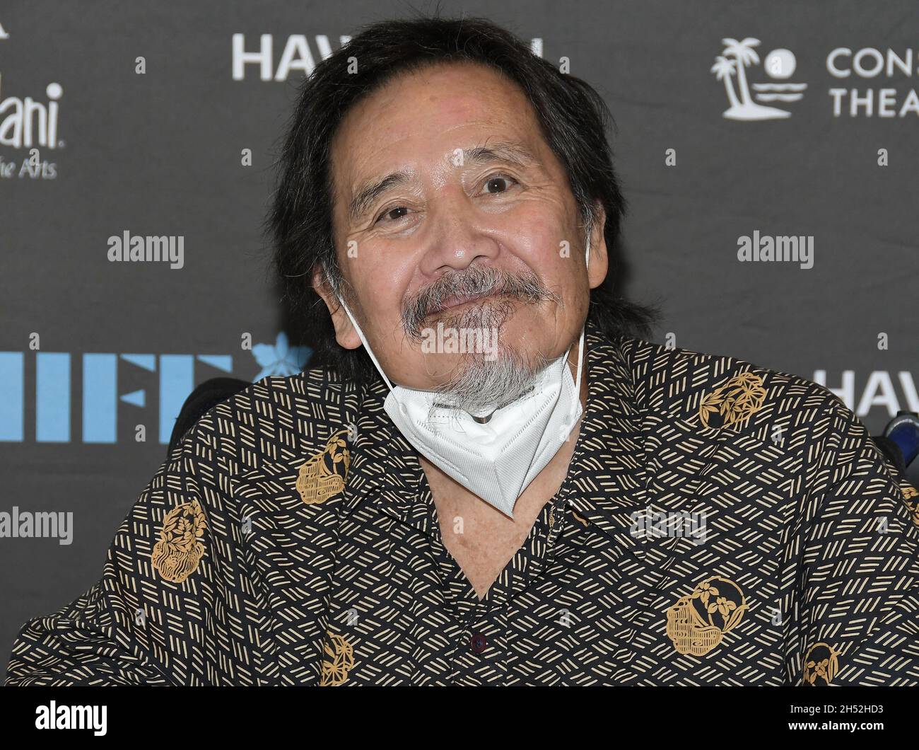 Film Director Albert Pyun arrives at the 41st Hawai'i International ...