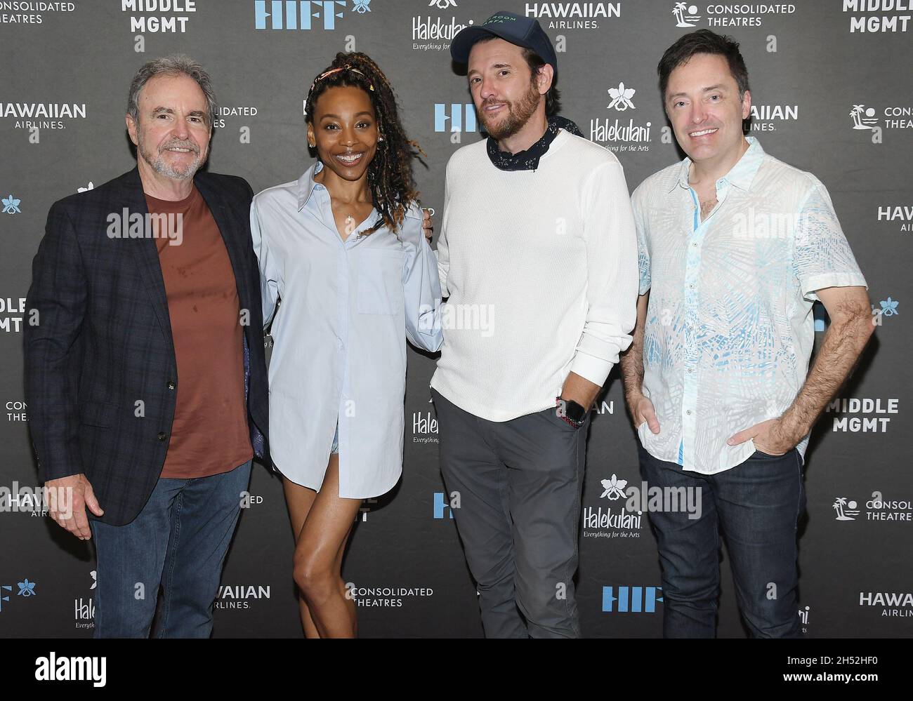 (L-R) THE BIG BEND Cast and Crew, Actor Paul Atkins, Actress Erica Ash ...
