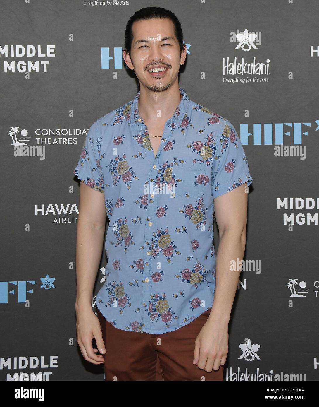 Kurt Kanazawa arrives at the 41st Hawai'i International Film Festival ...