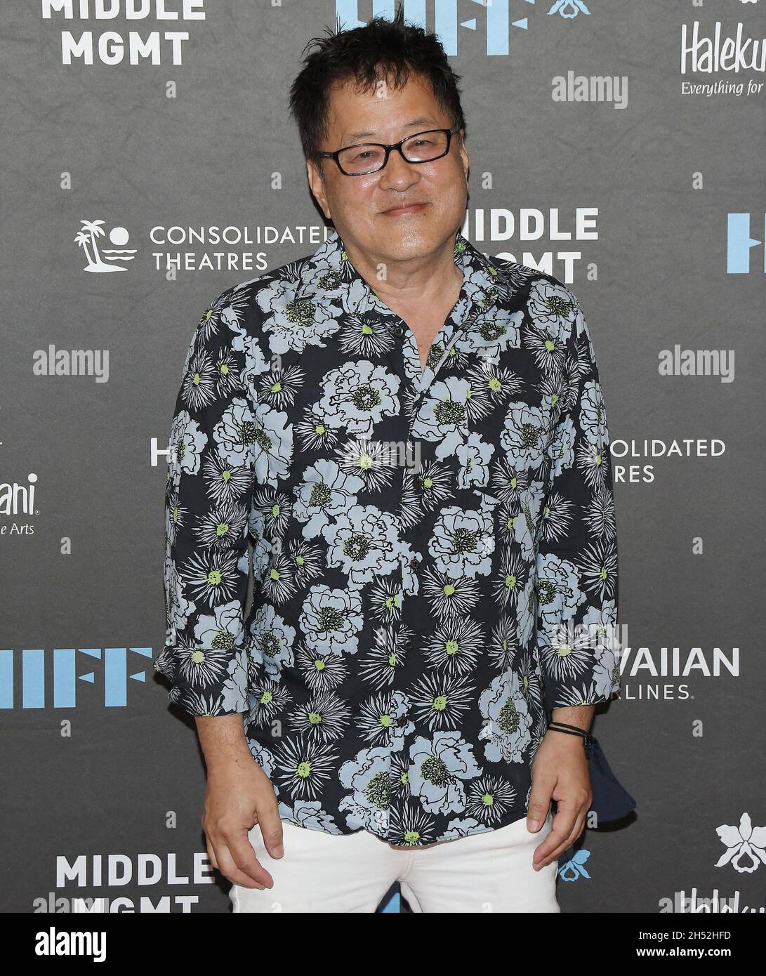 Artist Taiji Terasaki arrives at the 41st Hawai'i International Film ...