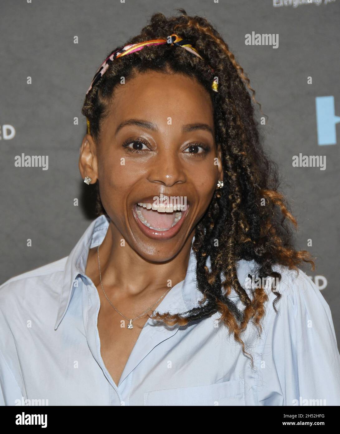 Actress Erica Ash arrives at the 41st Hawai'i International Film ...
