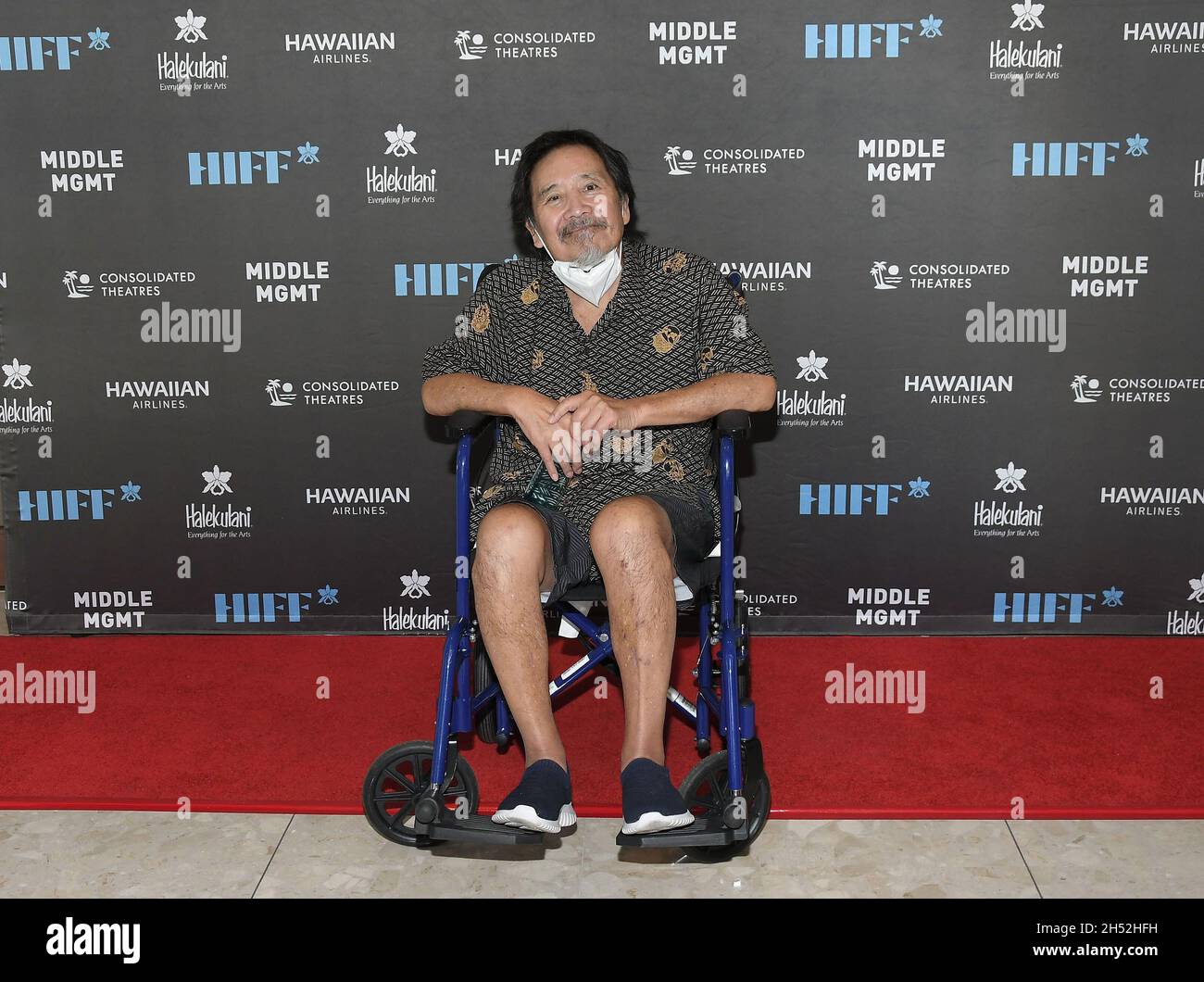 Film Director Albert Pyun arrives at the 41st Hawai'i International ...