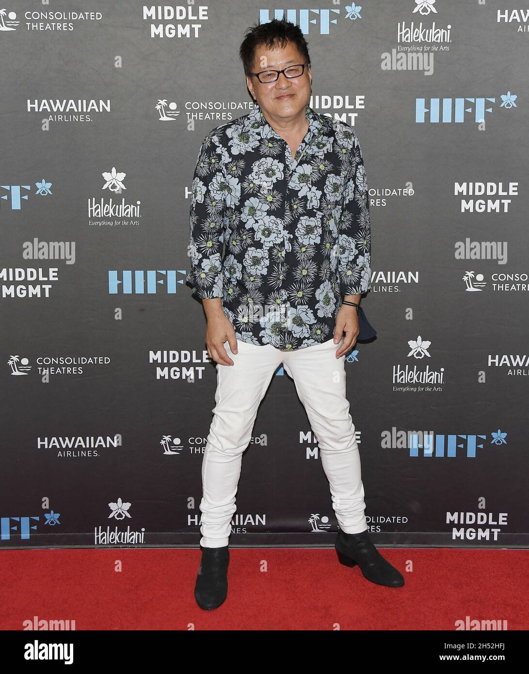 Artist Taiji Terasaki arrives at the 41st Hawai'i International Film ...