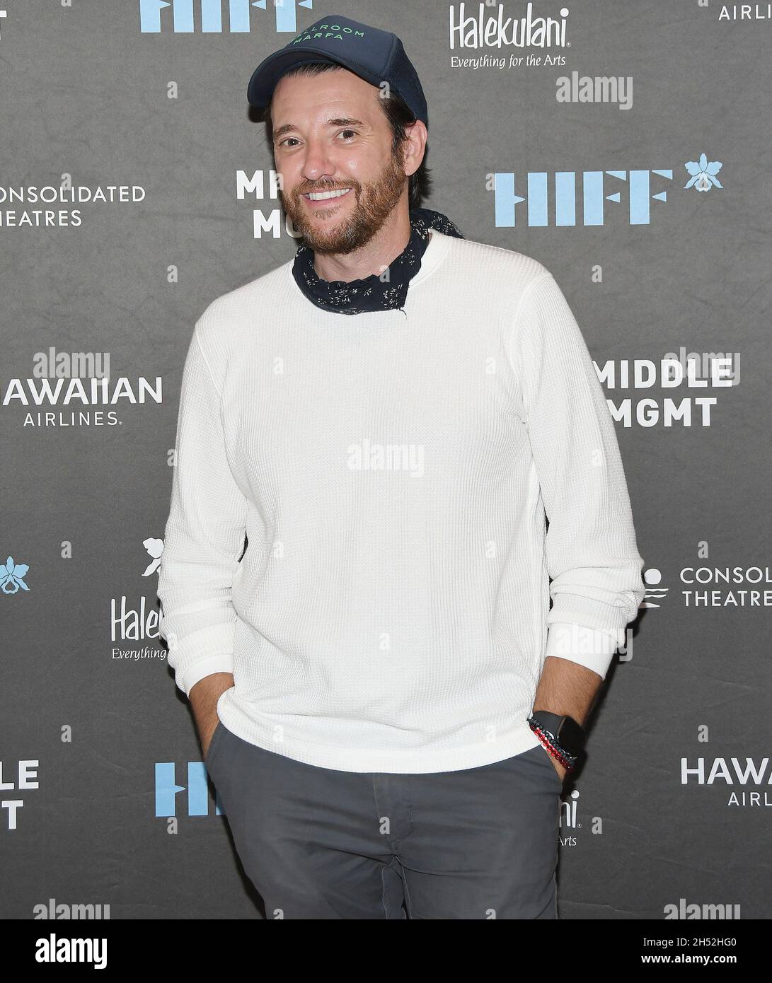 Film Director Brett Wagner arrives at the 41st Hawai'i International ...