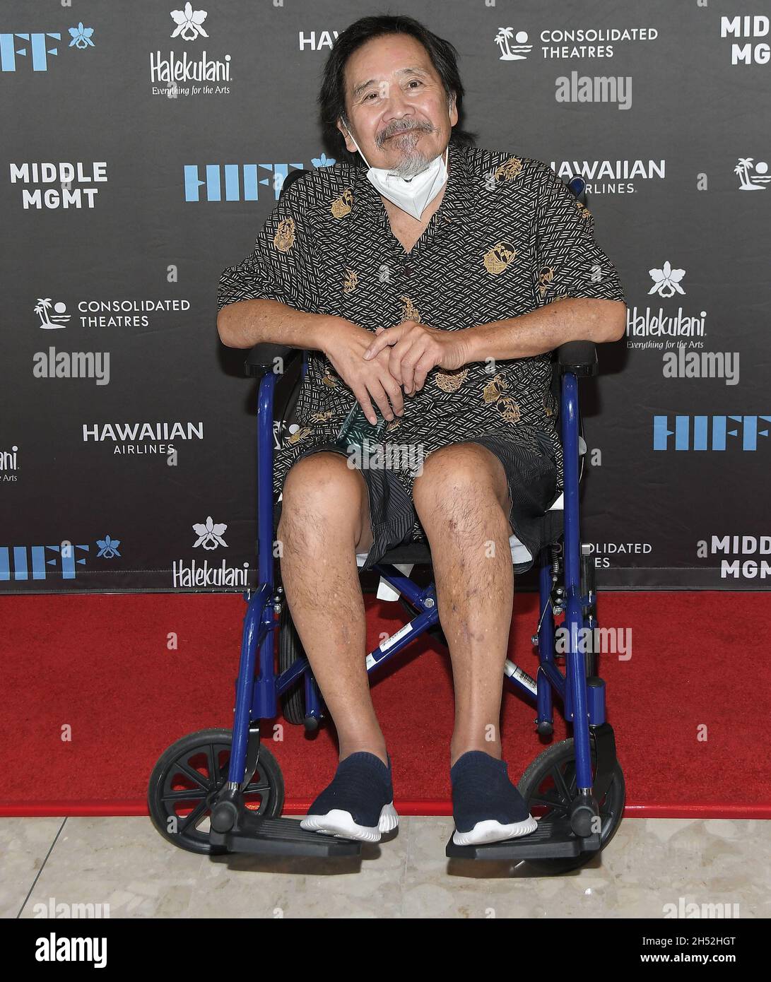 Film Director Albert Pyun arrives at the 41st Hawai'i International ...