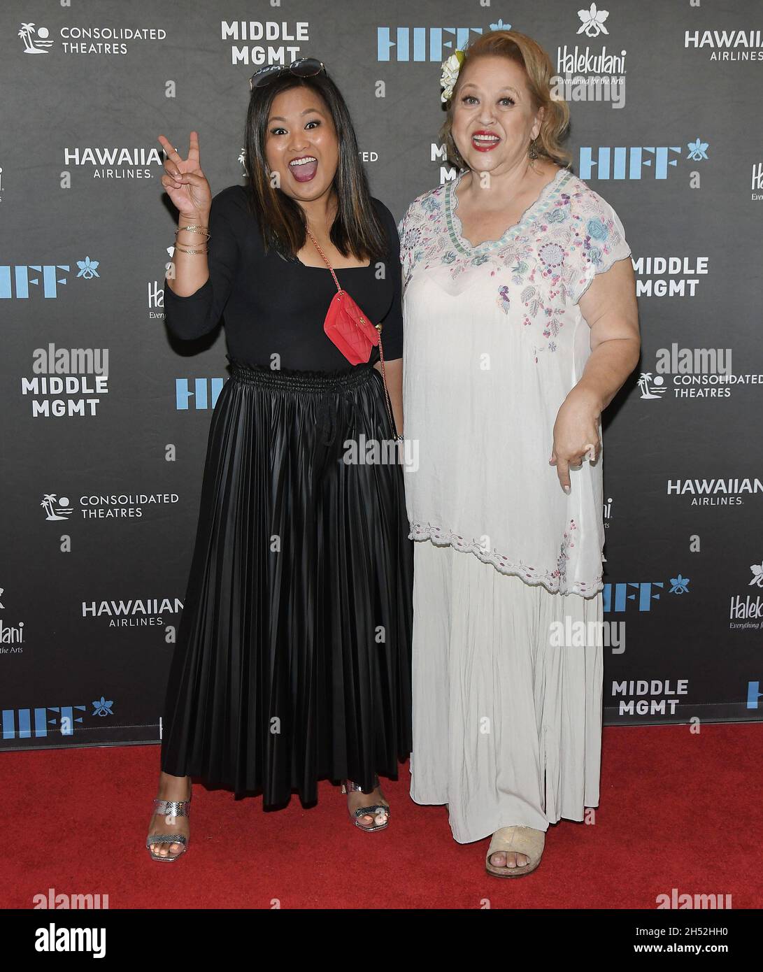 (L-R) Kimee Balmilero and Amy Hill at the 41st Hawai'i International ...