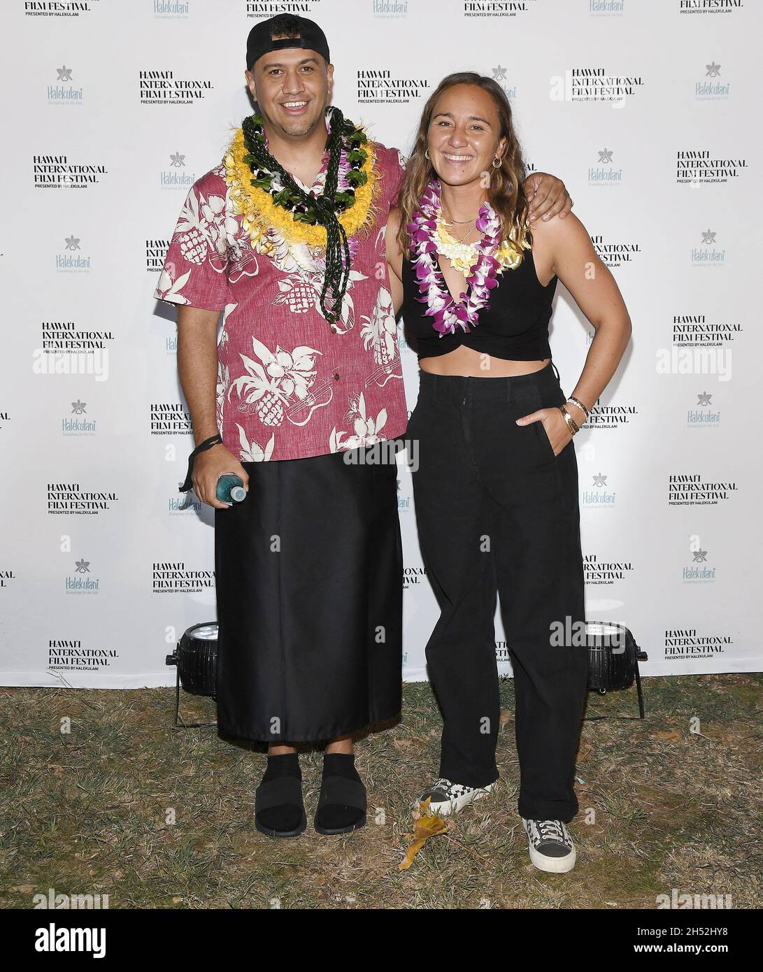 Los Angeles, USA. 05th Nov, 2021. (L-R) Director Isaac Halisima and ...