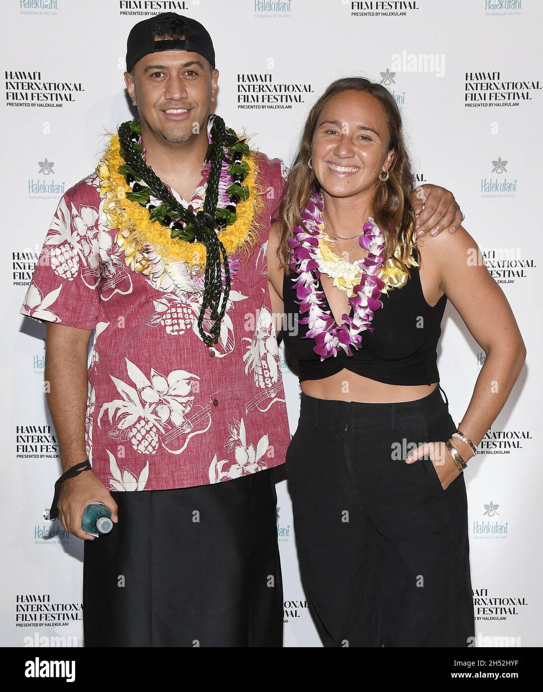 Los Angeles, USA. 05th Nov, 2021. (L-R) Director Isaac Halisima and ...