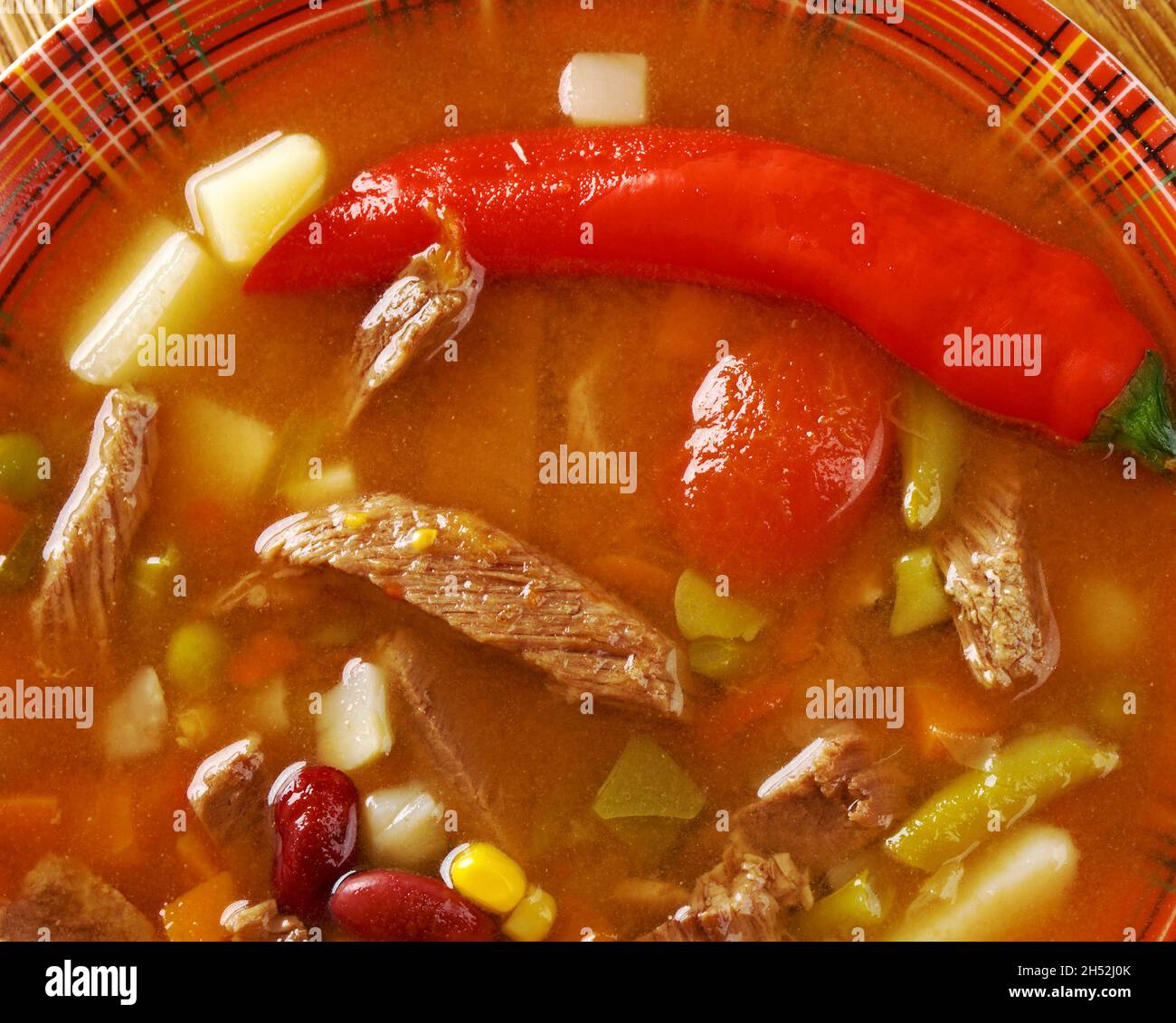 Game Soup English Provincial Cooking Stock Photo - Alamy