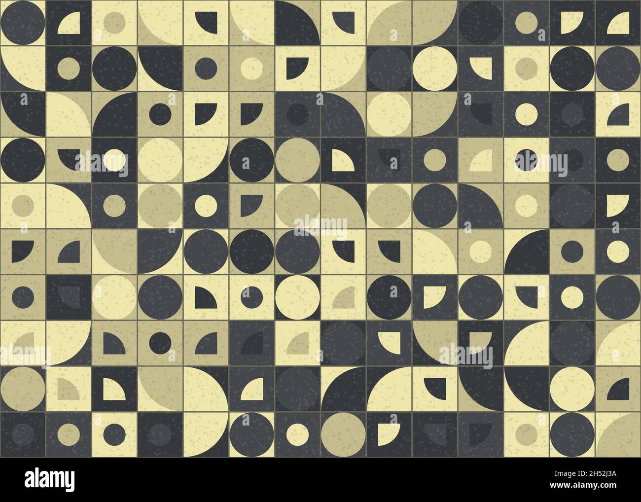 Abstract Geometrical generative computational art illustration Stock ...