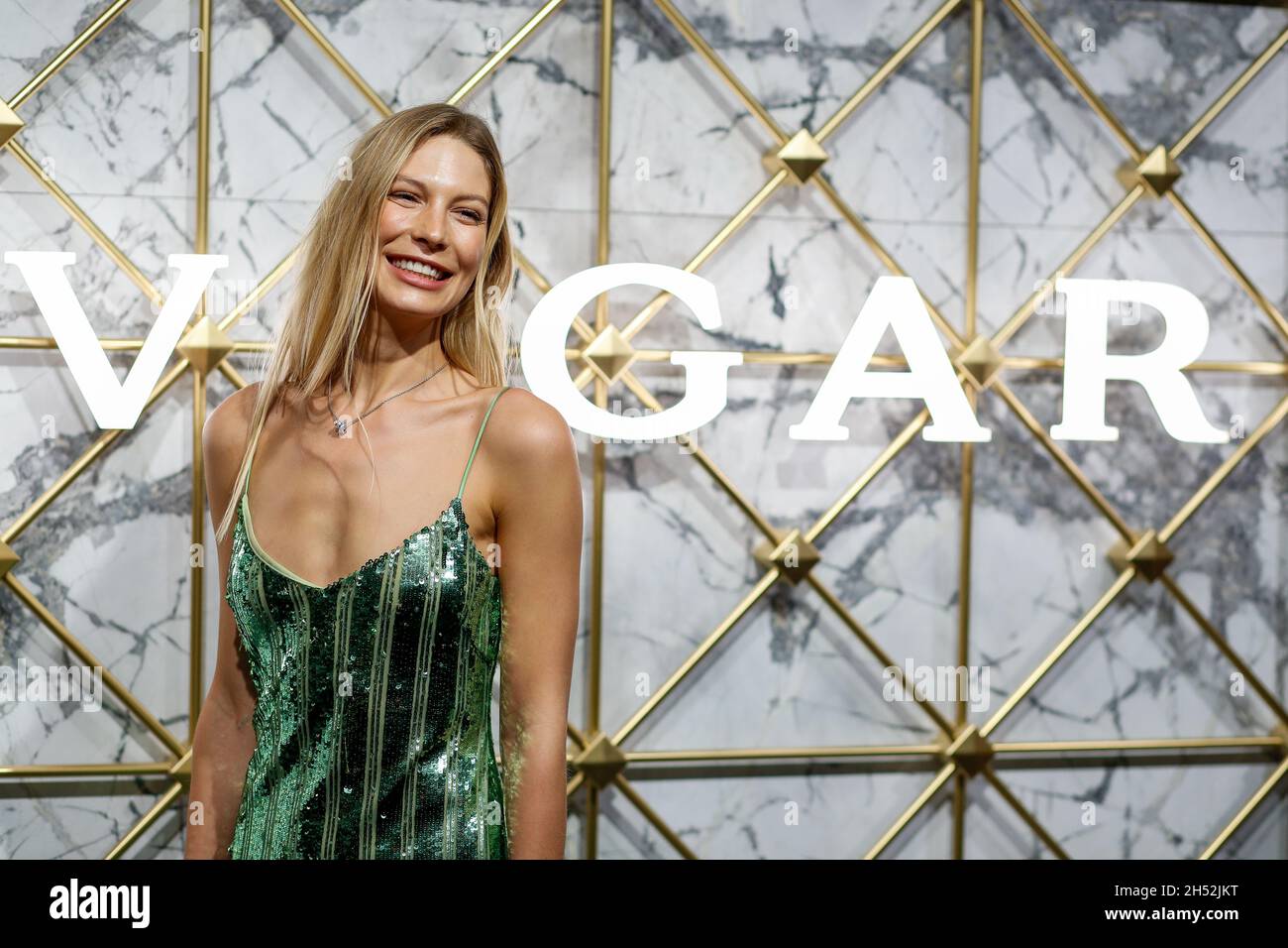 Berlin, Germany. 05th Nov, 2021. Sarah Brandner comes to the BVLGARI ...