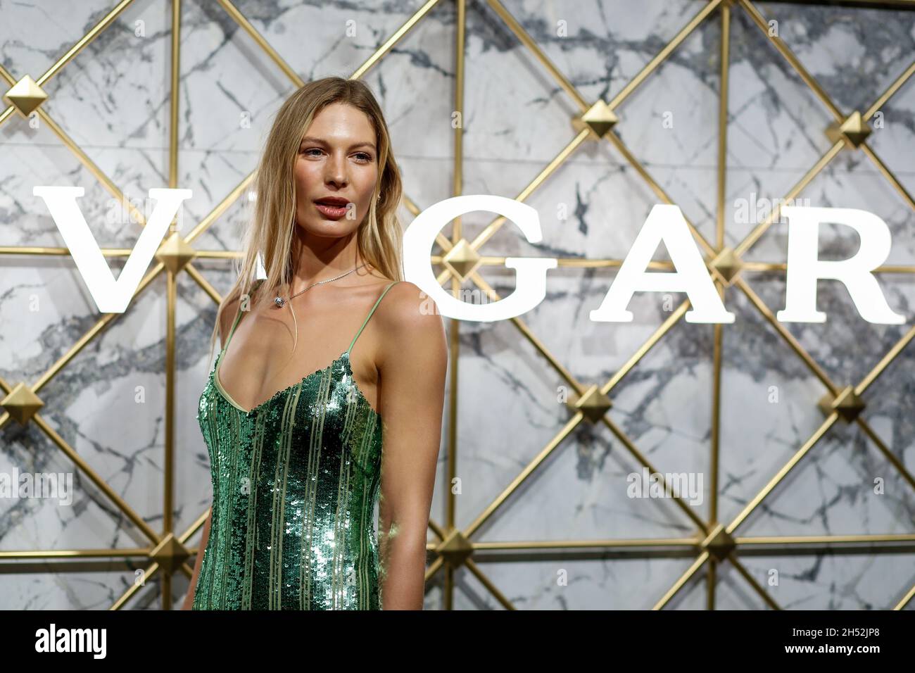 Berlin, Germany. 05th Nov, 2021. Sarah Brandner comes to the BVLGARI ...