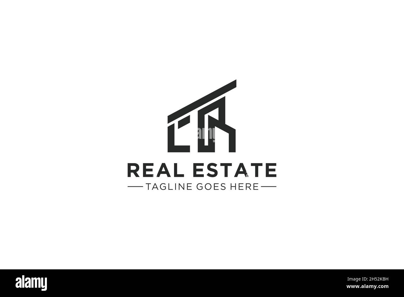 Letter L for Real Estate Remodeling Logo. Construction Architecture ...