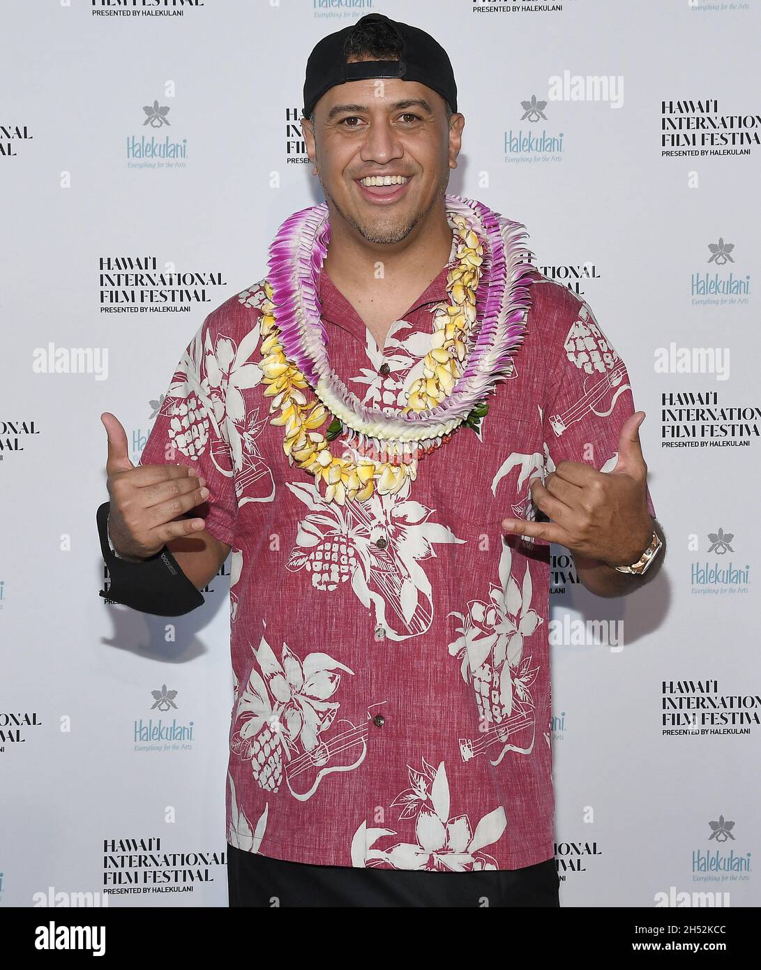 Los Angeles, USA. 05th Nov, 2021. WATERMAN Director Isaac Halisima ...