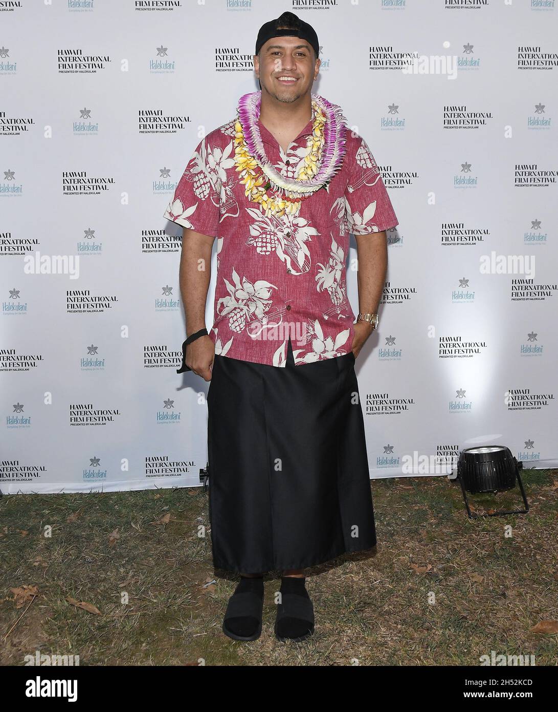 Los Angeles, USA. 05th Nov, 2021. WATERMAN Director Isaac Halisima ...
