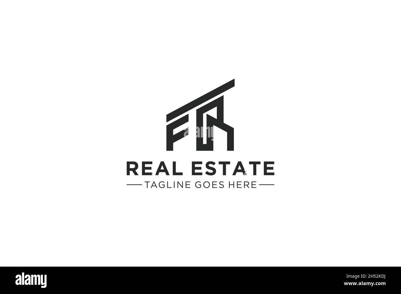 Letter F for Real Estate Remodeling Logo. Construction Architecture ...