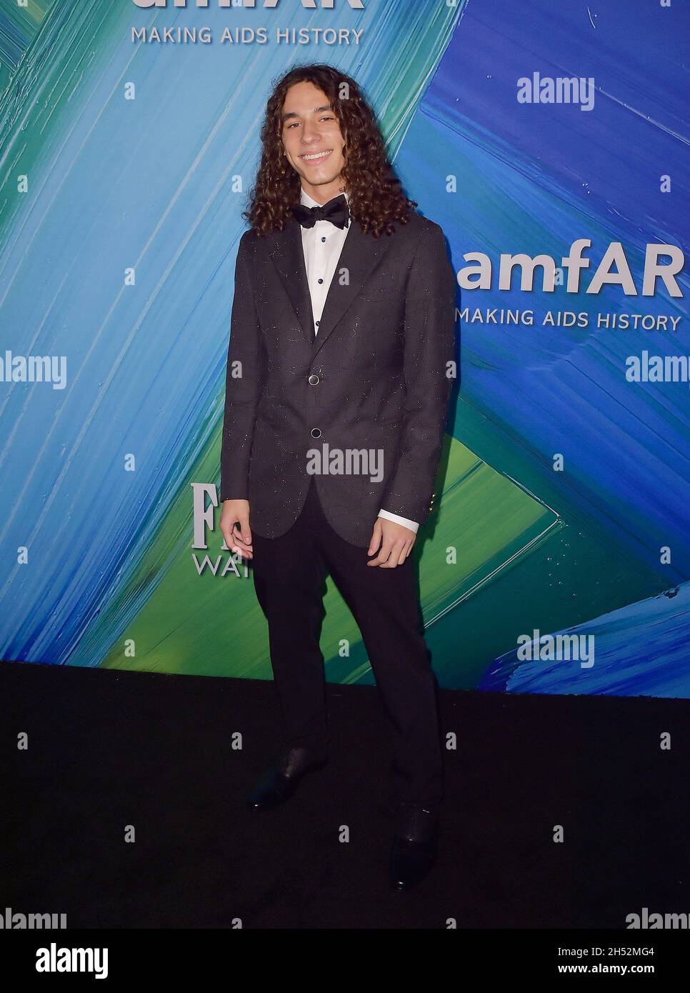 WEST HOLLYWOOD, CA - NOVEMBER 04: Jackson Myles arrives at the amfAR ...