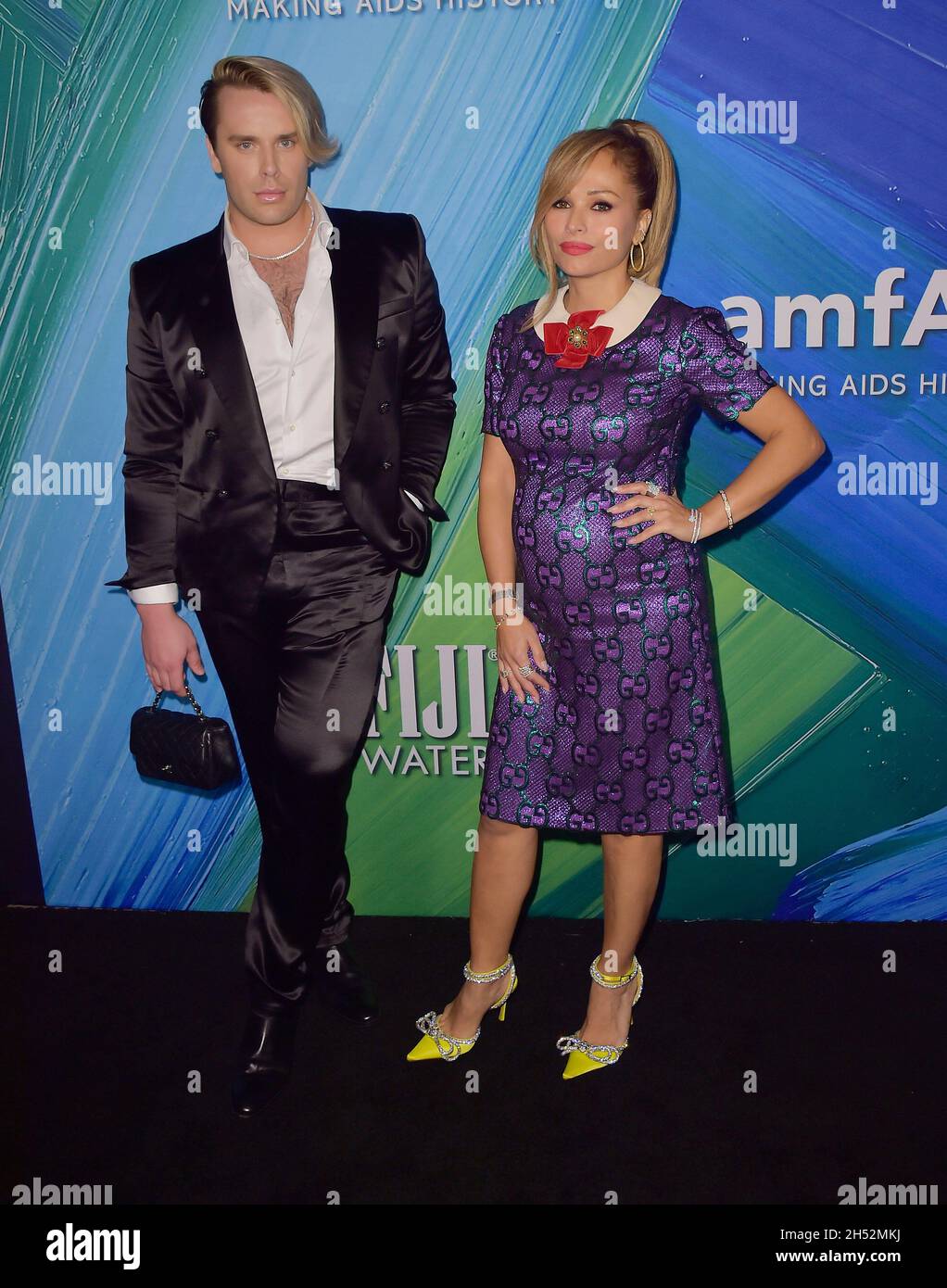 WEST HOLLYWOOD, CA - NOVEMBER 04: Moe Razi (L) and Christian Potter ...