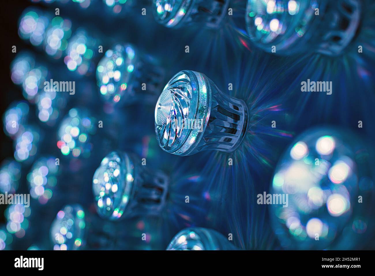 Close up of Fairground lights Stock Photo - Alamy