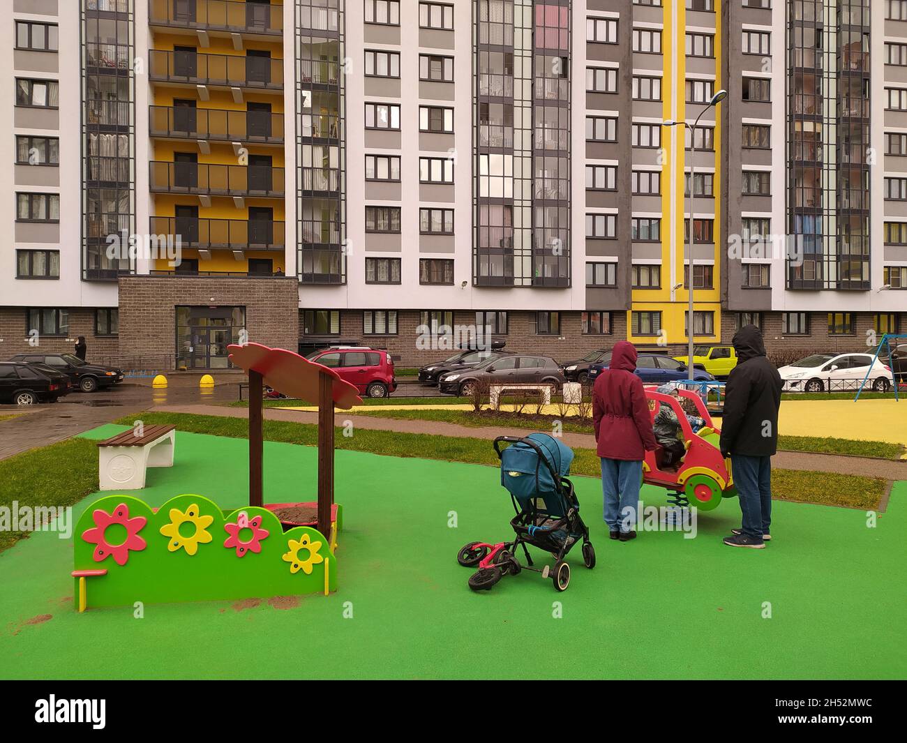 Russia. Saint-Petersburg. Everyday life of St. Petersburg and the ...