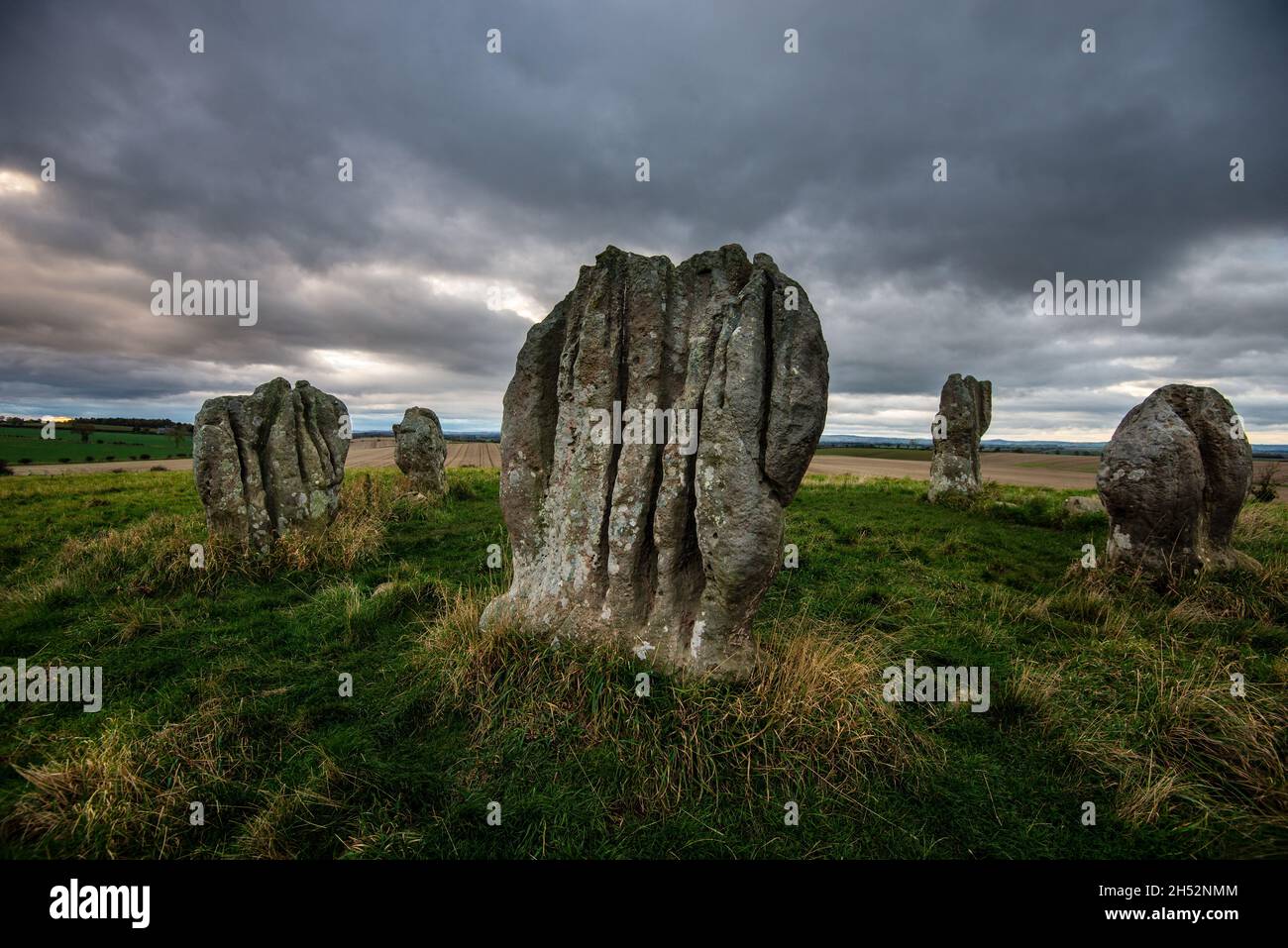 The most northerly stone circle in England Duddo Stones, Northumberland ...