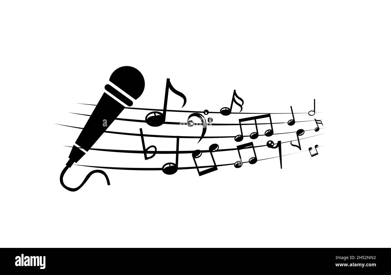 Musical notes staff background with lines Stock Vector Image & Art - Alamy