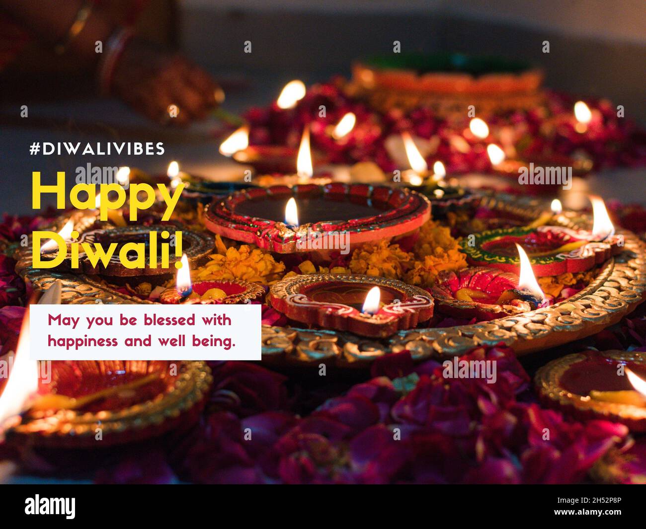 Happy Diwali graphic Texture Design Stock Photo - Alamy