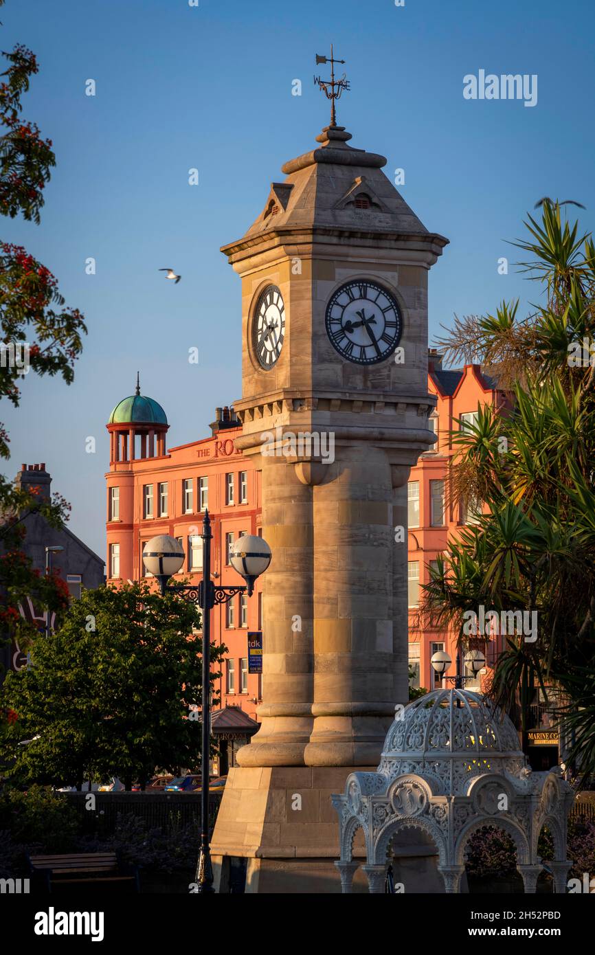 The Clock Tower at Bangor, County Down,Northern Ireland Stock Photo - Alamy