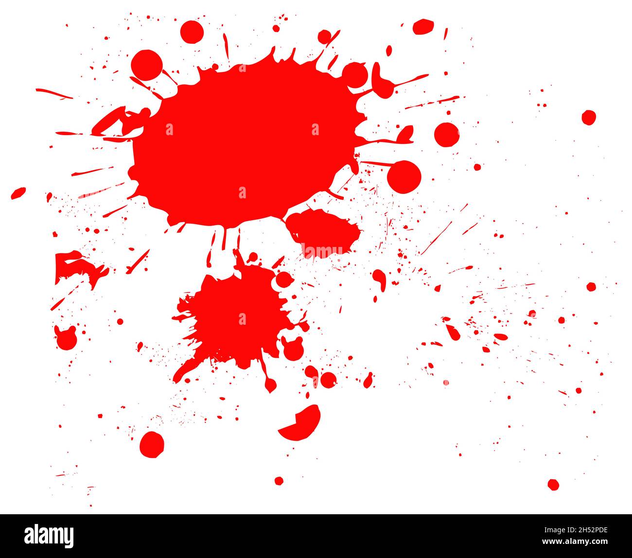 blood splat vector illustration Stock Vector Image & Art - Alamy