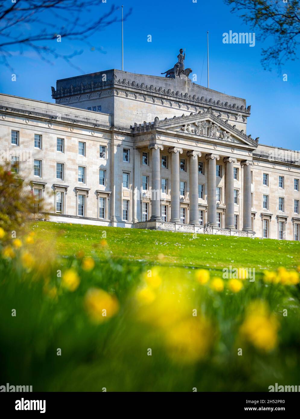 Parliament buildings northern ireland stormont hi-res stock photography ...