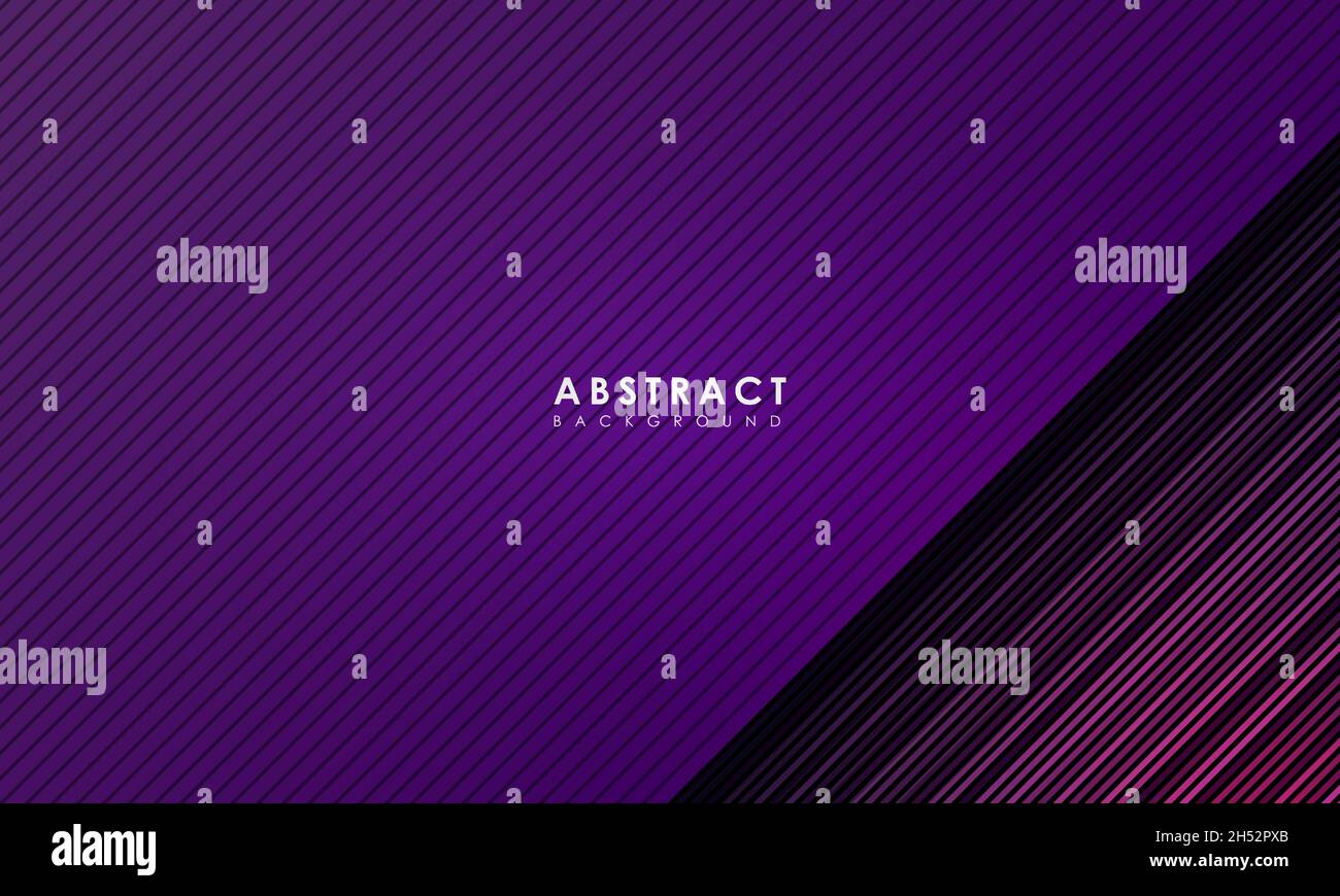 Purple Lines Design. Abstrack Simple Background Stock Vector Image ...