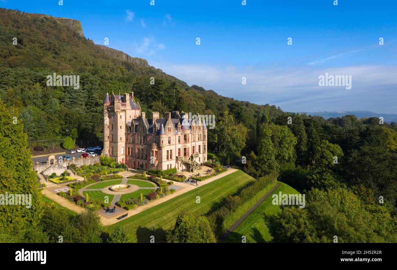 Belfast Castle and Cave Hill, Belfast Northern Ireland Stock Photo - Alamy