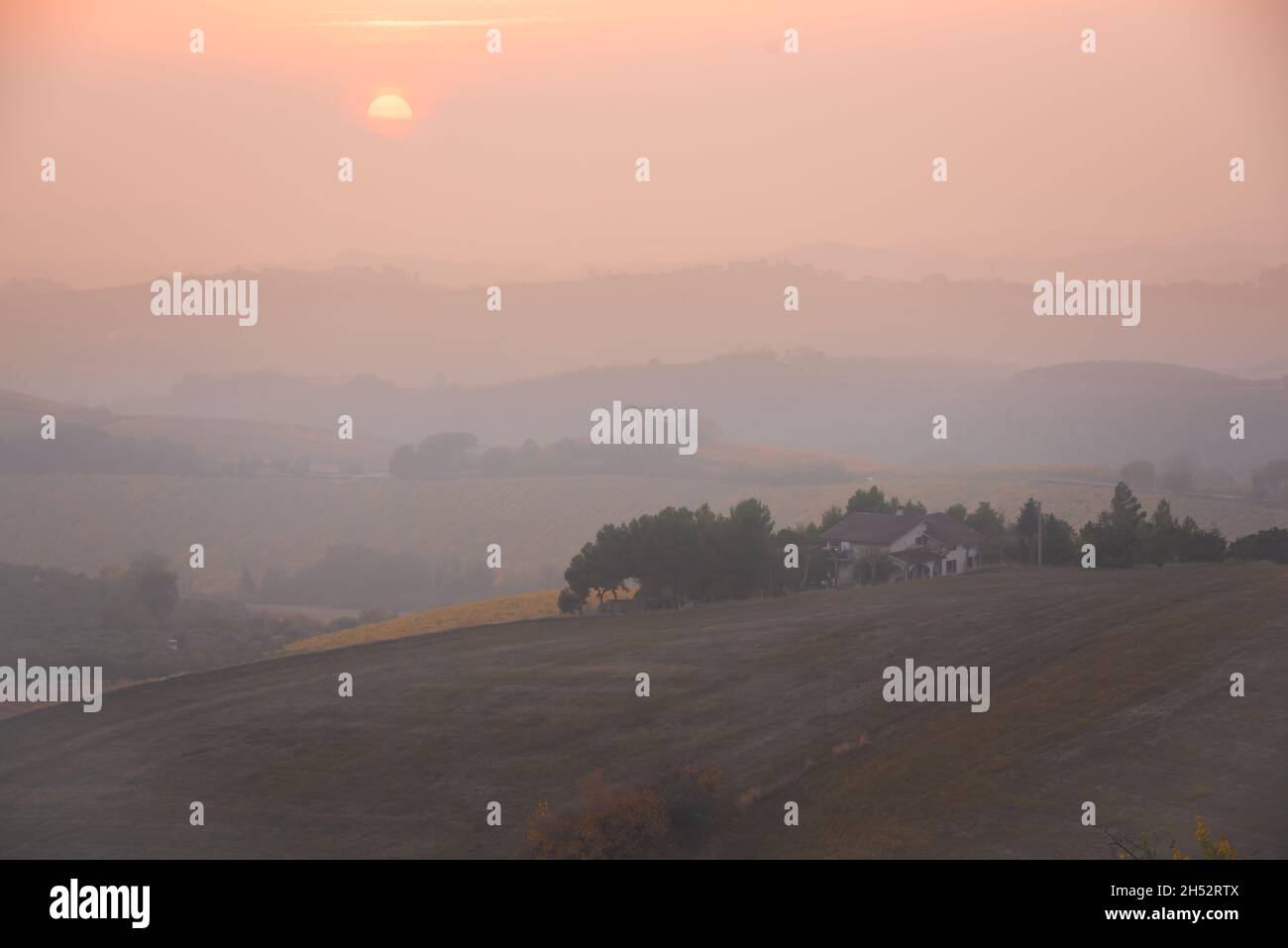 Rural fall landscape hi-res stock photography and images - Alamy