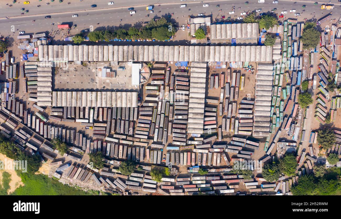 Gabtoli Bus terminal Stock Photo - Alamy