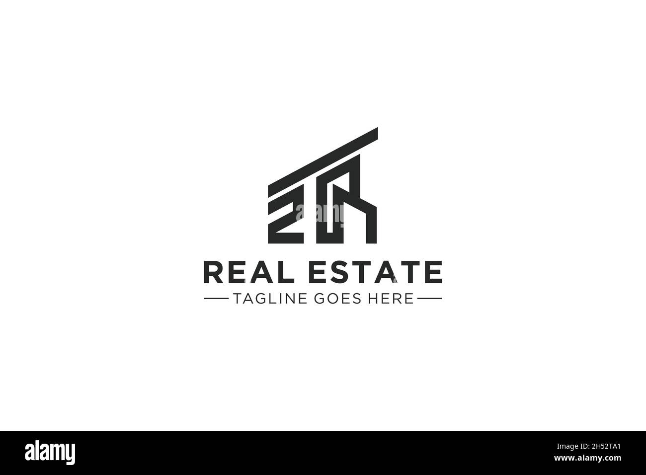 Letter Z for Real Estate Remodeling Logo. Construction Architecture ...