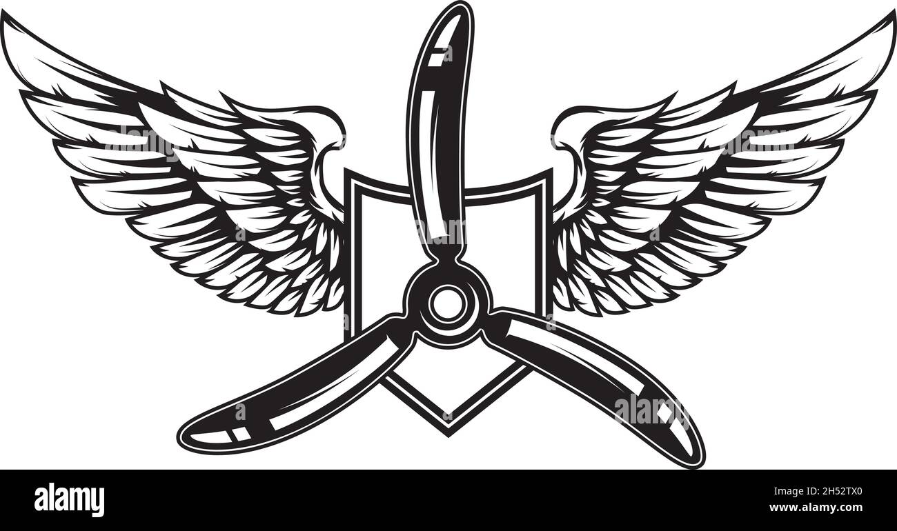 Old school airplane Cut Out Stock Images & Pictures - Alamy