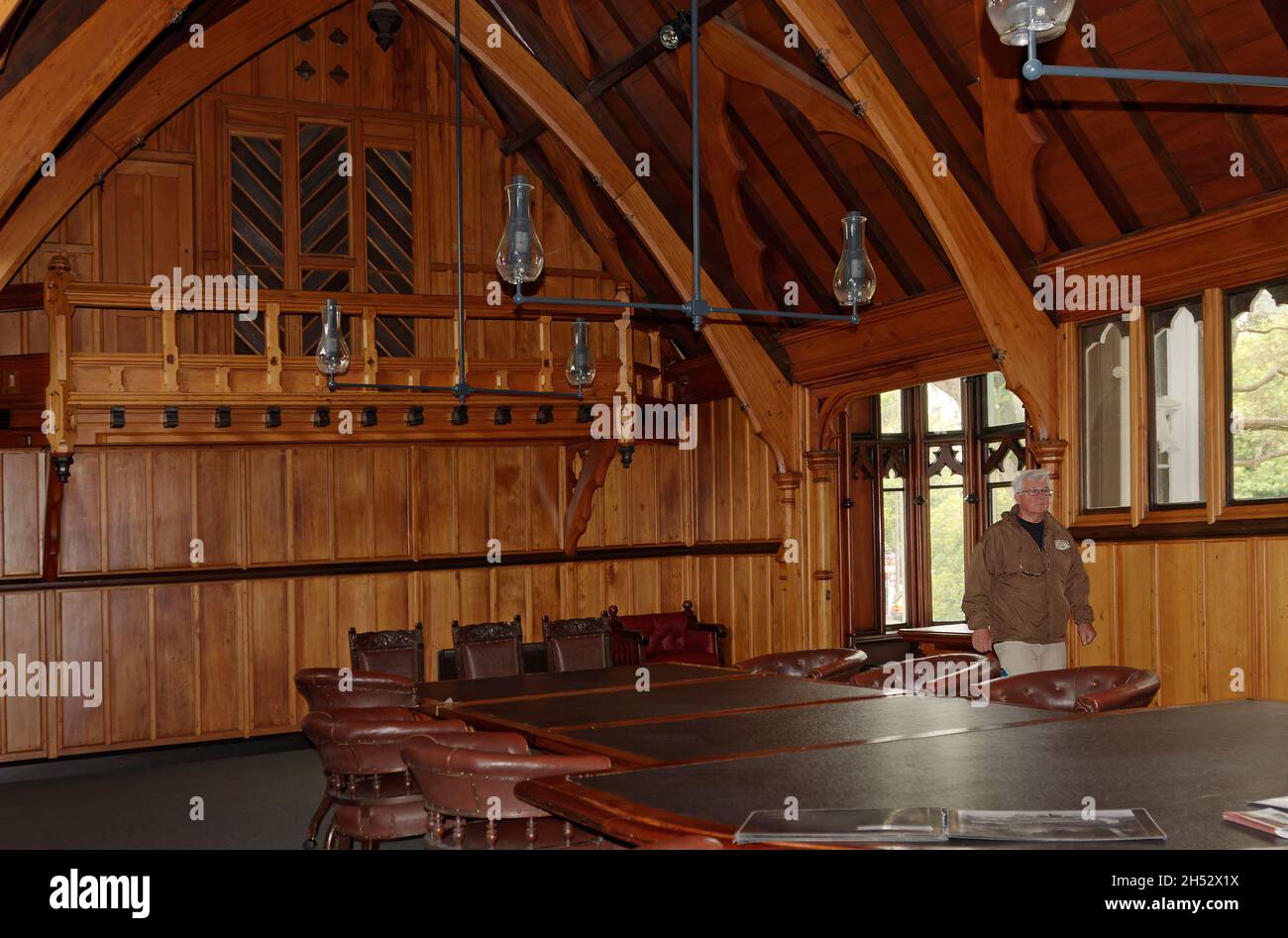 Provincial Council Building, 1858-65; Council Chamber; Gothic Revival ...